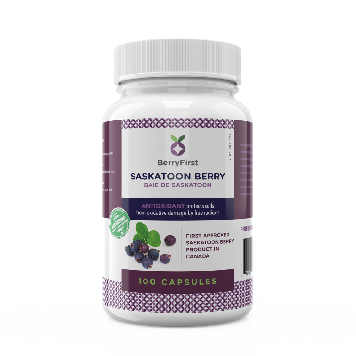 BerryFirst Saskatoon Berry Pro-Youthfulness Antioxidants OUT OF STOCK ...